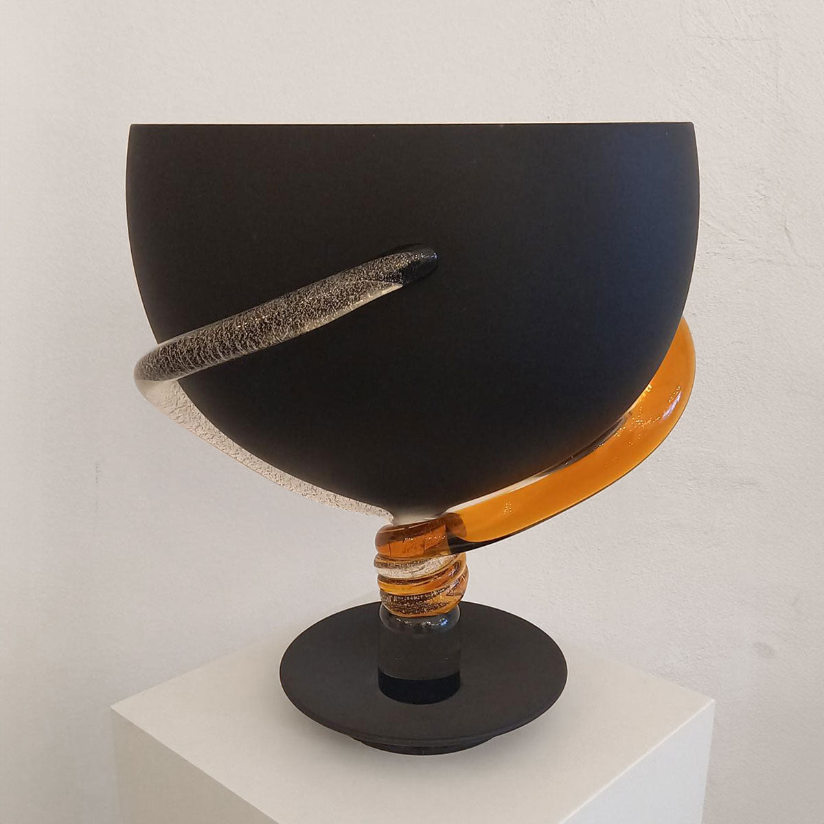 Coppa Perigeo - Vases. Blown and ground Murano glass | Fp Art Online