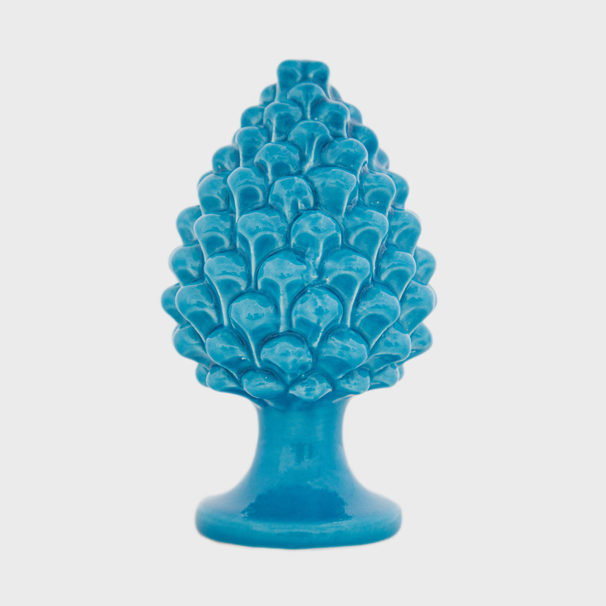 Pine Cone Blue - Decorative Objects. Ceramic, immersion-glazed | Fp Art ...