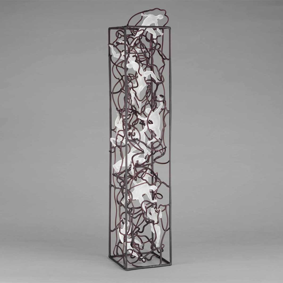 Human Tower Aquarium, Soft glass flamework sculpture - Bonaventura ...